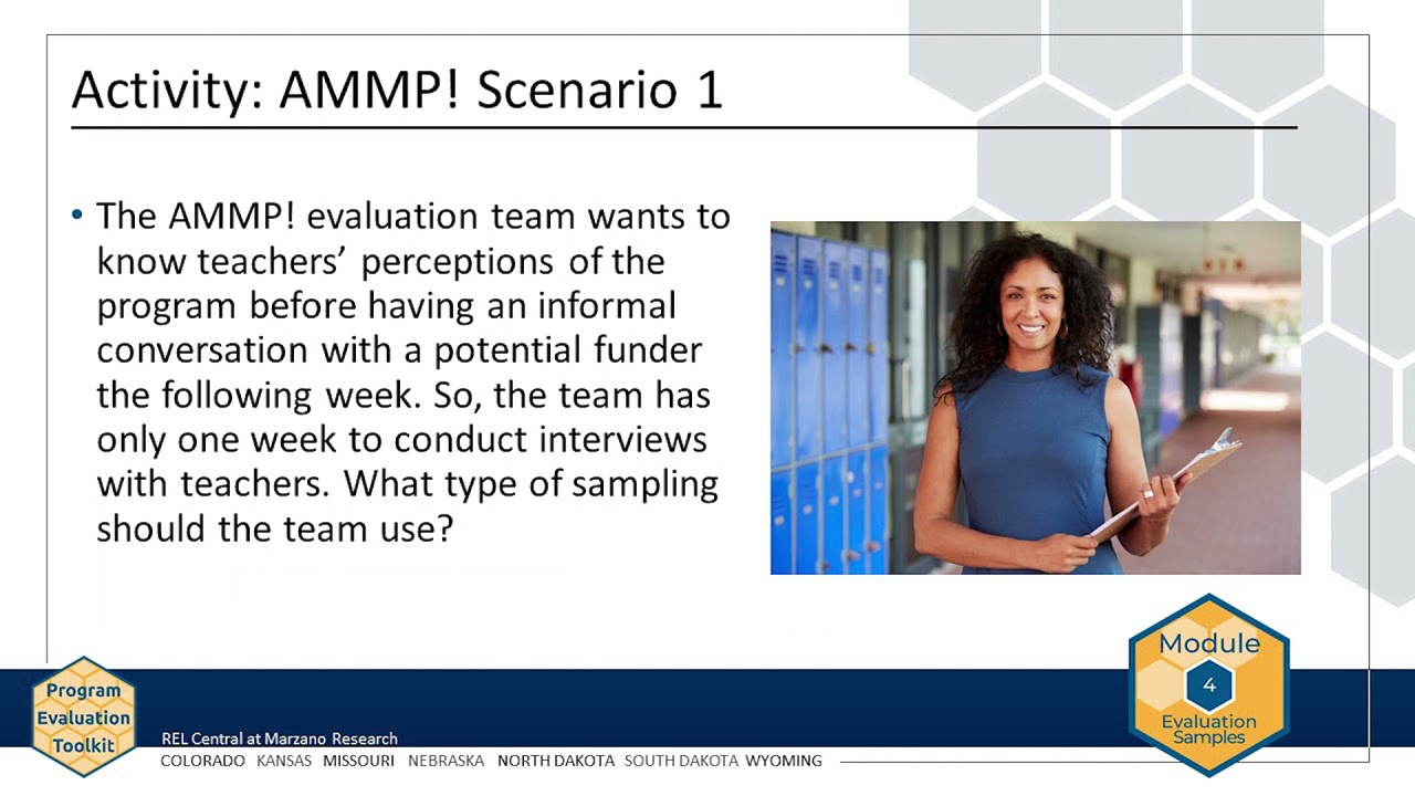 Module 4, Chapter 2: Sampling Techniques (REL Central)