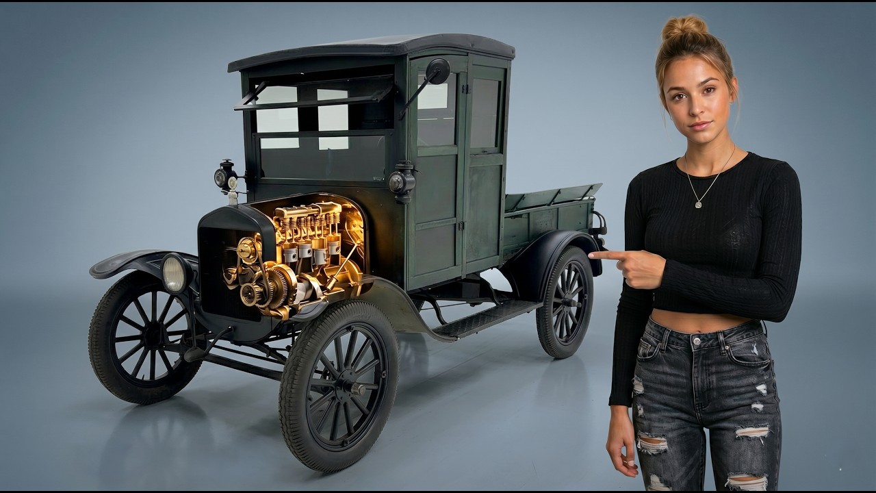 ASMR Restoration of a 75 years 1925 ford model T express truck