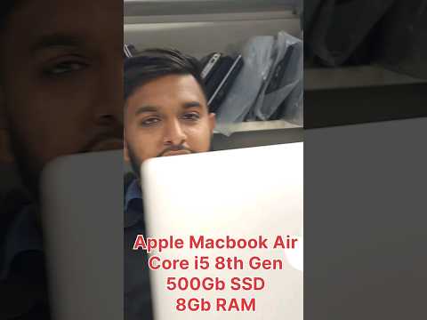 Ultra Slim Macbook Air A1466 Core i5 8th Processor 8GB RAM 256 GB SSD 2017 #apple #reels #viral