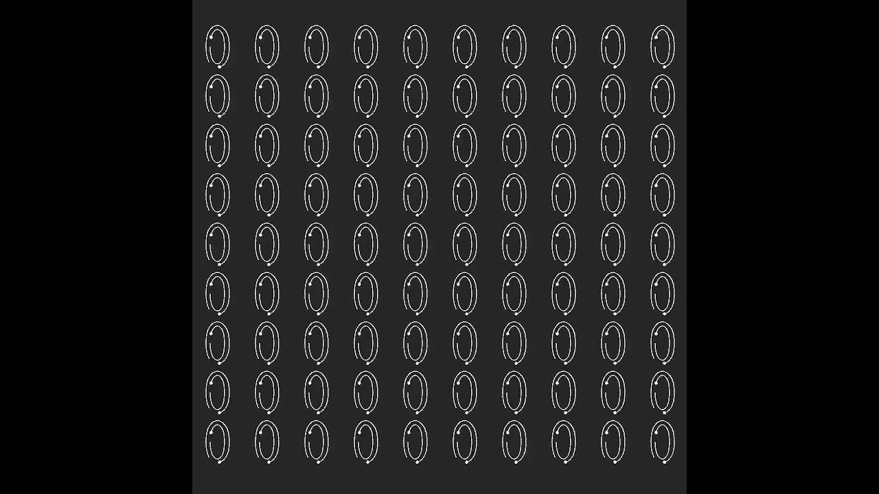 Count up. #creativecoding #openframeworks #プログラミング