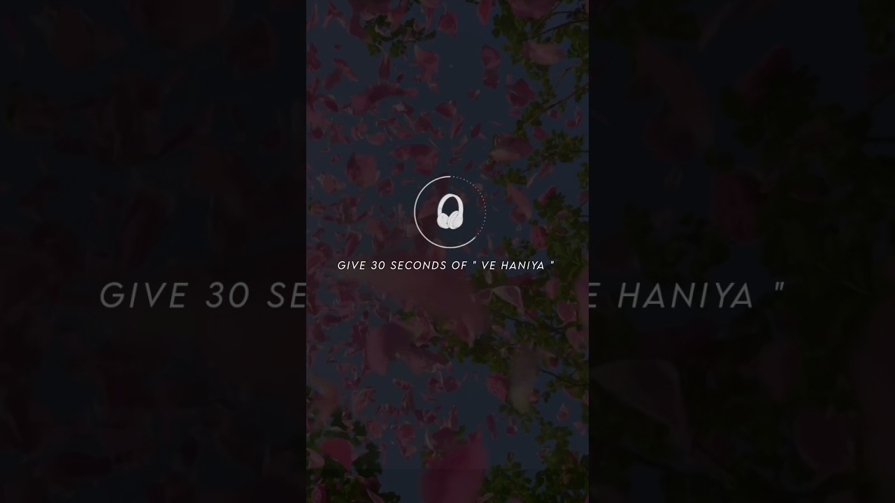 Ve Haniya 💖 | Danny | Edit By Lyrics Abhijxt ✨ #shorts