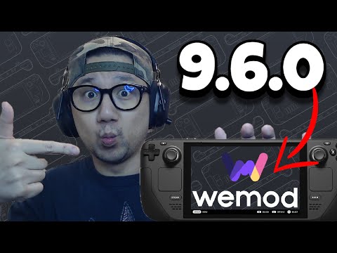WeMod Steam Deck 9.6.0 | Best Trainer Game Cheats (Not Cheat Happens Aurora) #steam #wemod