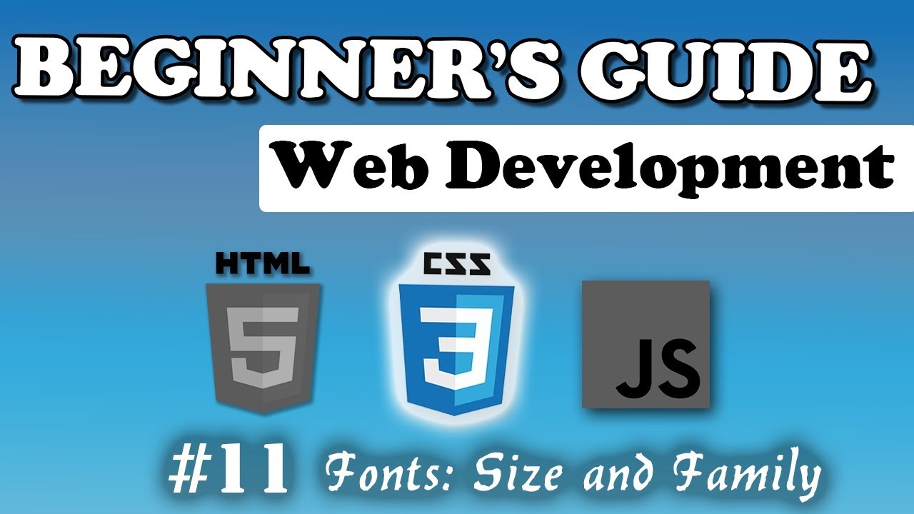 CSS - Fonts | Beginner's Course | #11