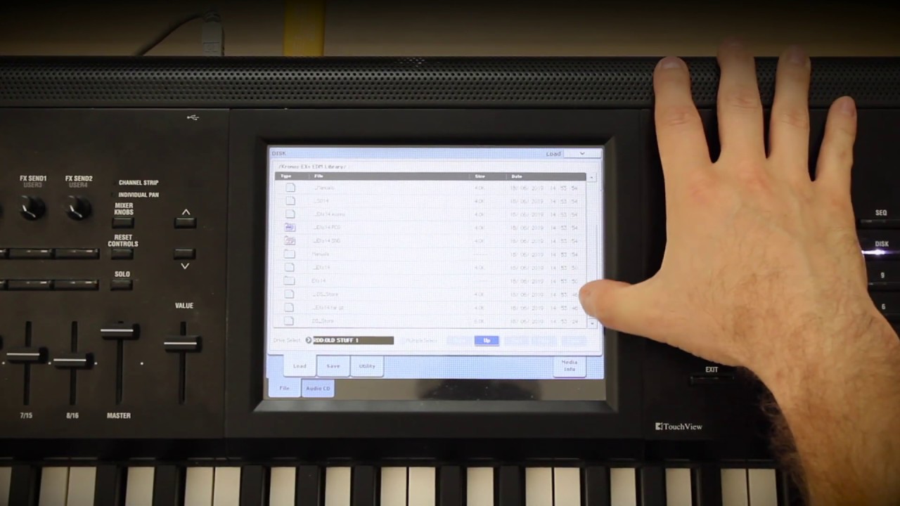 Korg Kronos Tutorial: Kronos EXs Sound Library