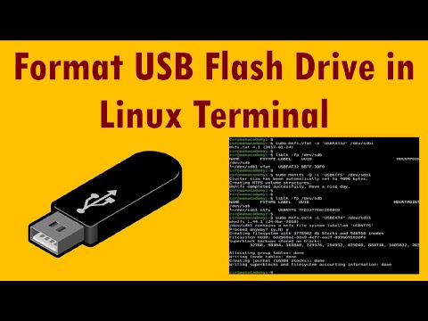 How to Format USB Flash Drive in Linux Terminal for Windows (FAT32, NTFS) and Linux (EXT4)