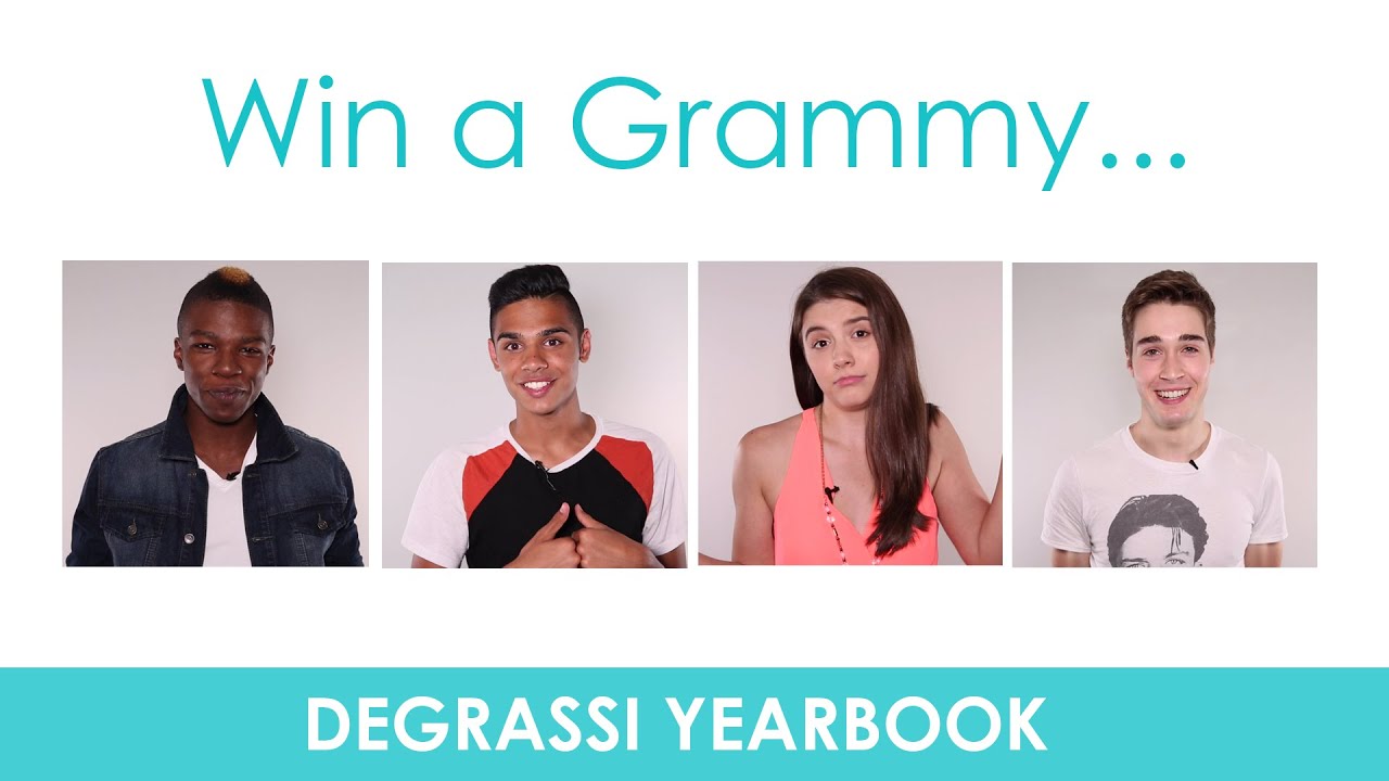 Degrassi Yearbook: Win a Grammy
