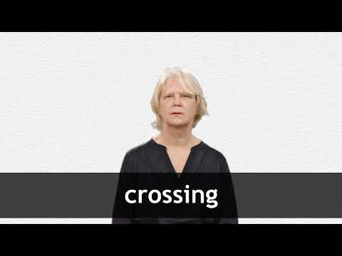 CROSSING definition and meaning | Collins English Dictionary