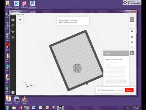 3D Printer Part 2: Setup Makerbot Print