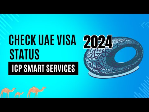ICP Smart Services | UAE visa status check| VISA validity check-in 2024
