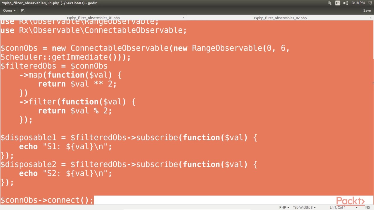 Getting started with PHP Reactive Programming : Examining RxPHP's Internals | packtpub.com
