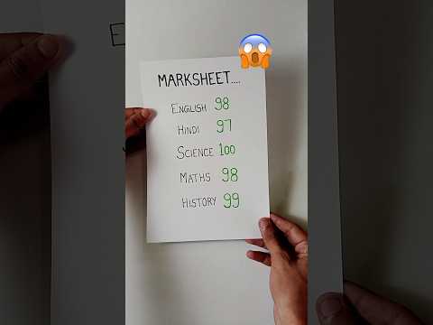 Follow This Method to Score Highest Marks in Exams????#study #studytips #exams