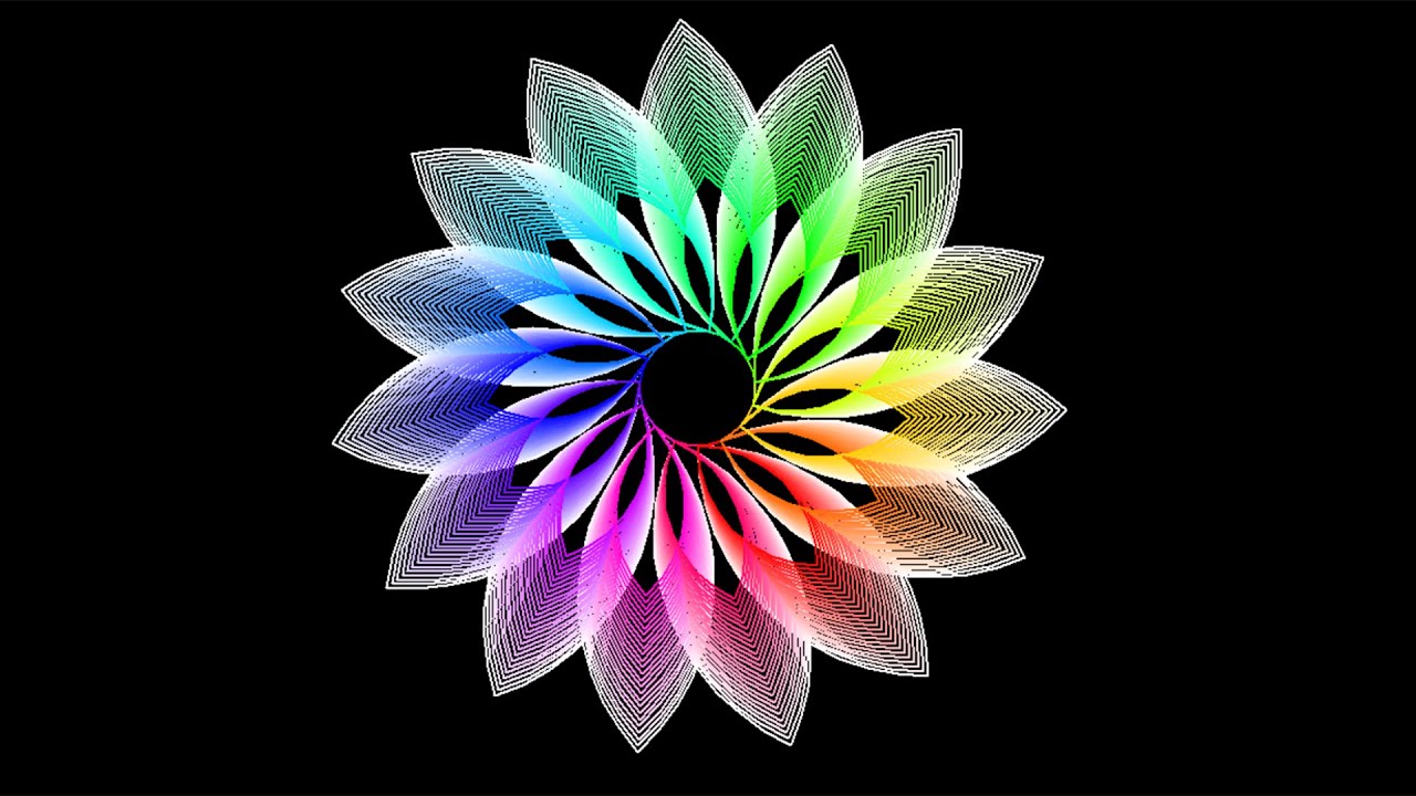 Colorful Geometric Art: Python Code Drawing #PythonArt #GeometricDrawing #CreativeCoding #python