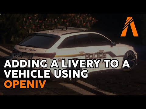 How To Add a Livery to a Vehicle Using OpenIV