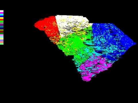South Carolina District Map Animation