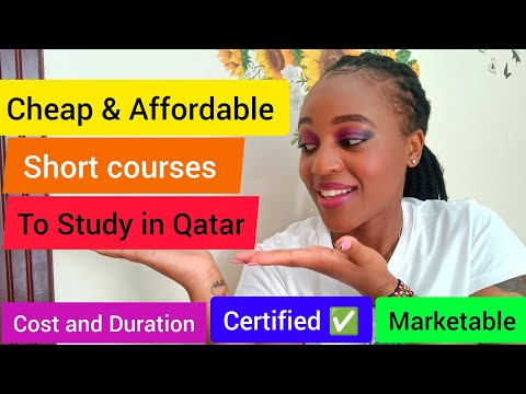 CHEAP SHORT COURSES With Certificate That will change your life in Qatar and All Abroad