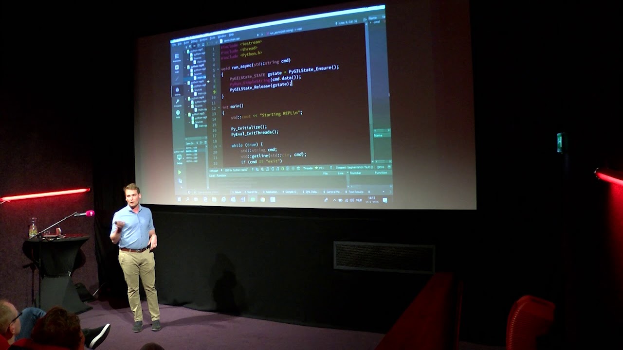Embedding the Python interpreter - Mark Boer
