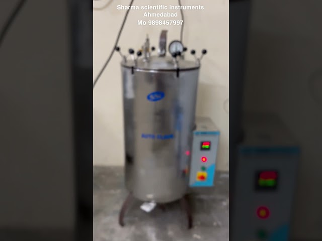 Laboratory Autoclave - Stainless Steel Vertical Autoclave Trader ...