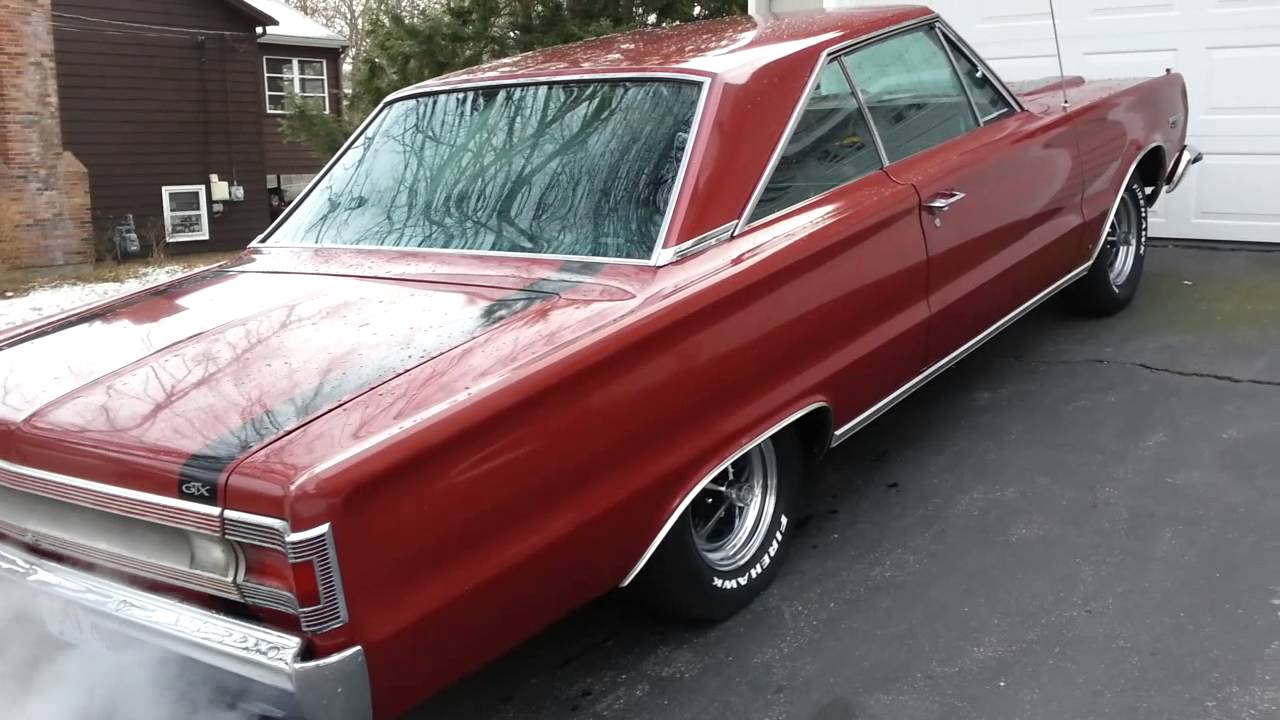 1967 Plymouth GTX, 440, Auto, AC, Suregrip, #'s matching, 73k miles, only two owners
