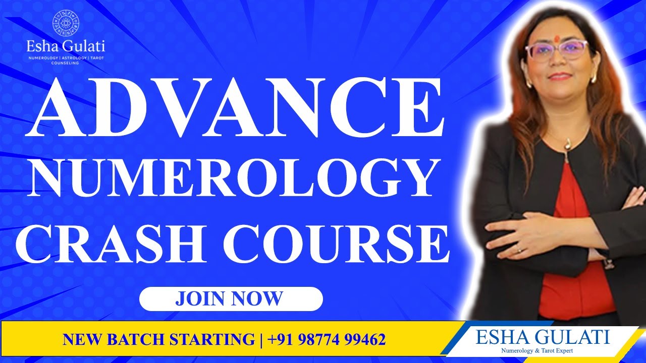Day 1 | Advance Numerology Crash Course by Expert Mentor Esha Gulati #trending #viral #numerology