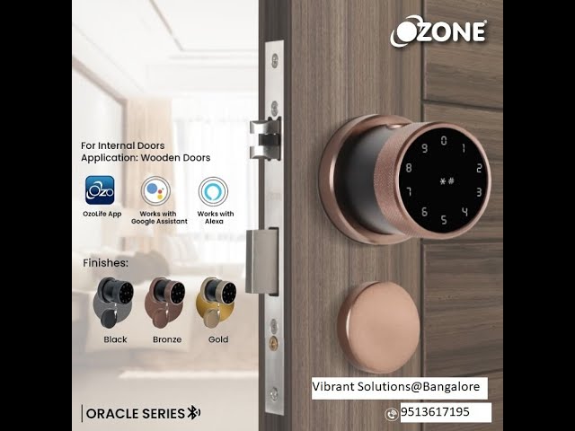 Ozone Electronic Door Locks - Ozone Fingerprint Lock - OZ-FDL-11-R-LIFE GOLD Wholesale ...