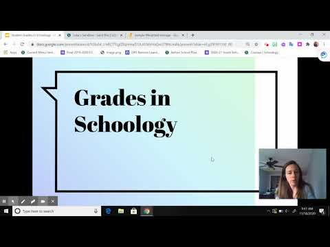 Student Grade Checks in Schoology