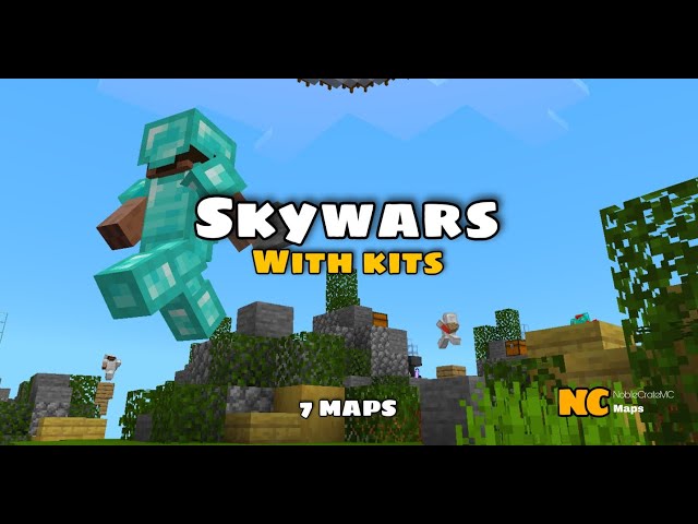 NC Skywars With Kits - Bedrock (7 in 1 functional map) Minecraft Map