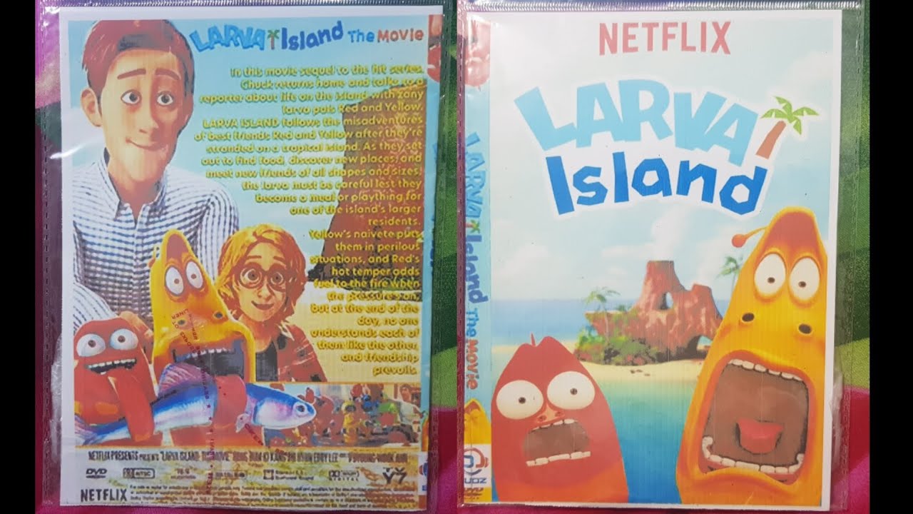 Netflix Larva Island The Movie (DJ Buoz) DVD Menu 2020