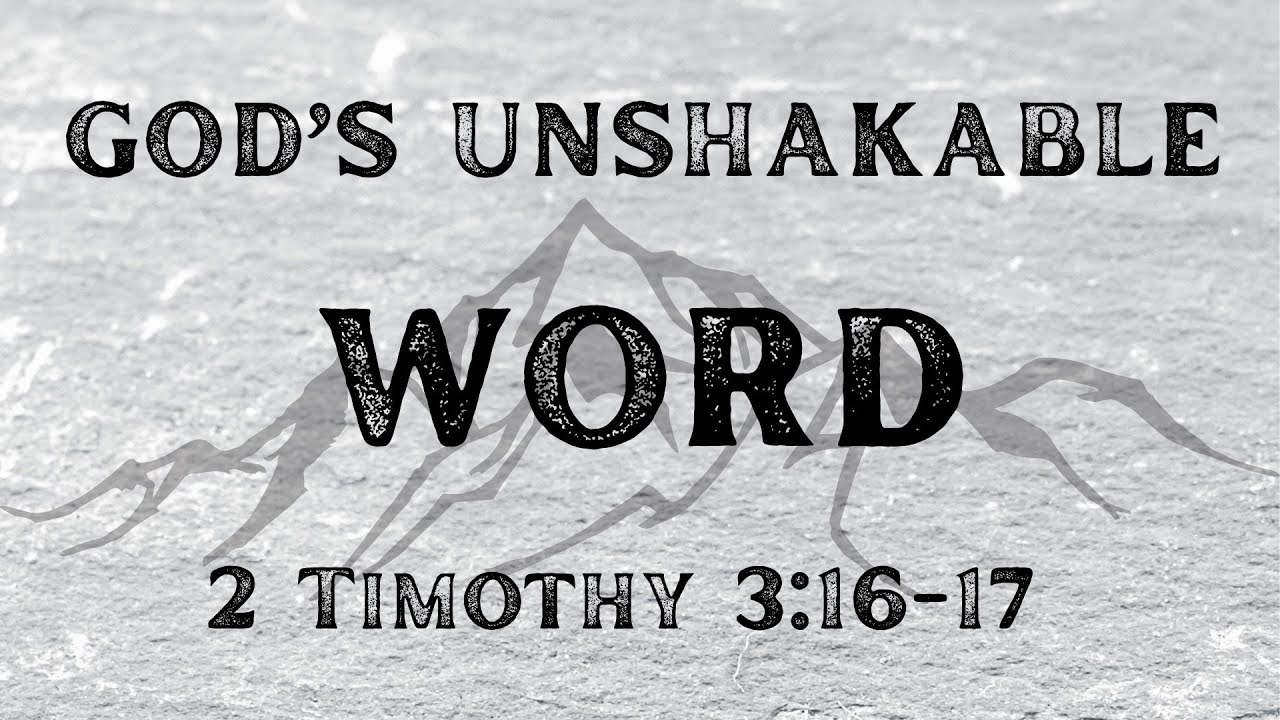 God's Unshakable Word - Linwood Church