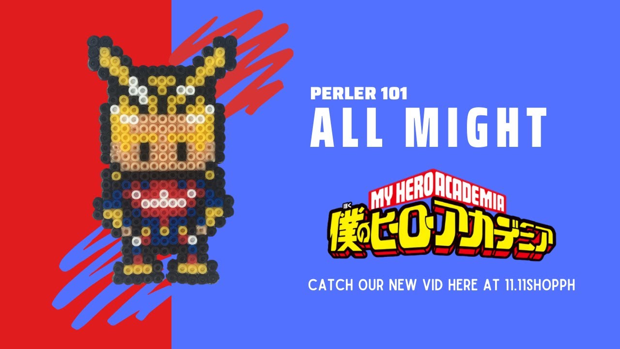Perler 101: All Might of My Hero Academia