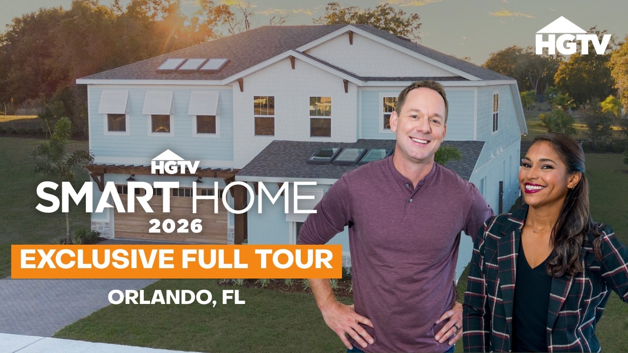 Take a Full Tour of HGTV Smart Home 2026 in Orlando, FL - You Could Win This Home!