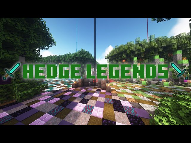 Hedge Legends | 1.19.x PvP with Custom Objectives Minecraft Map