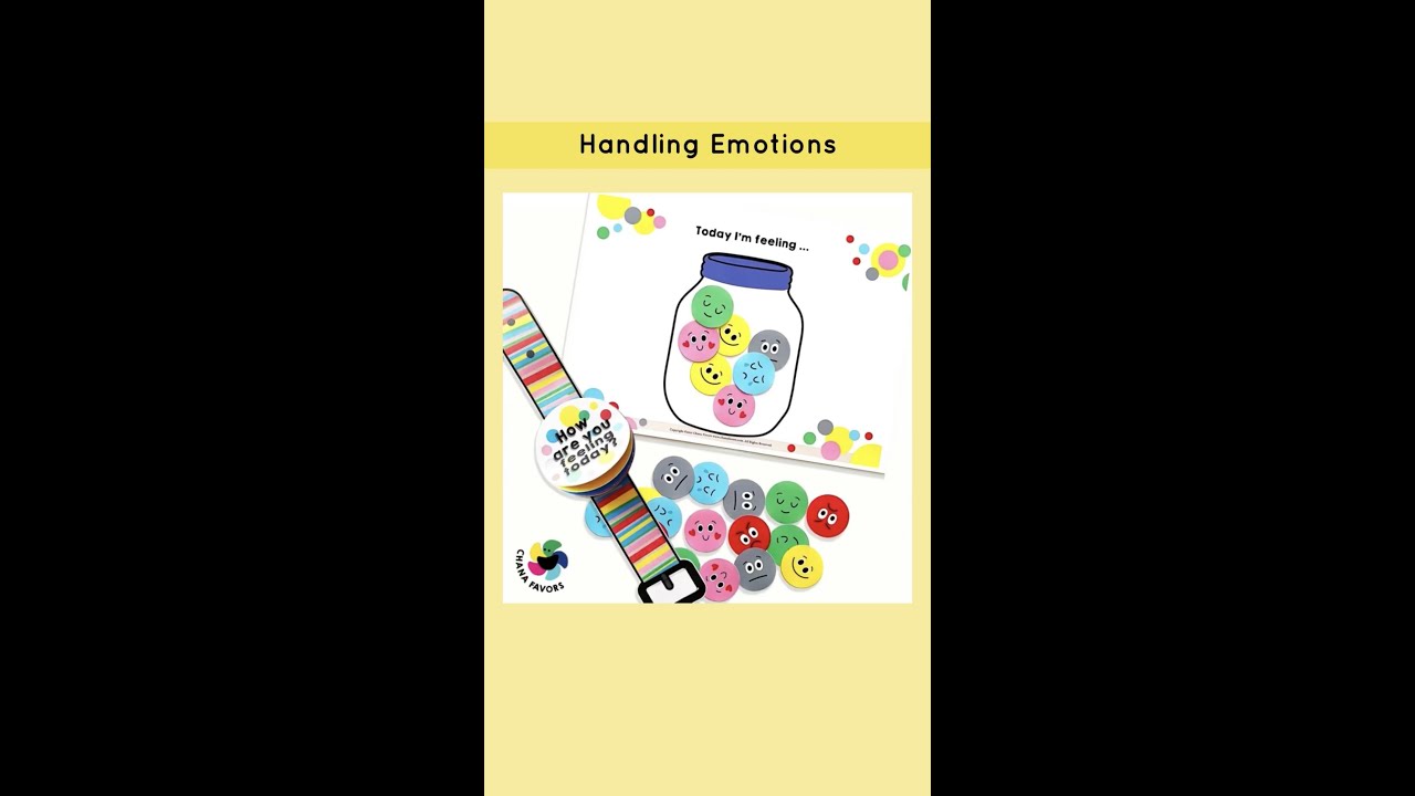 Handling Emotions 1 Printable #chanafavors