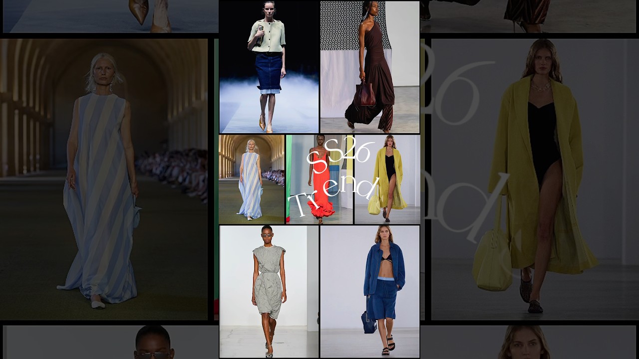Spring/Summer 2026 Fashion Trends #runway #fashionweek