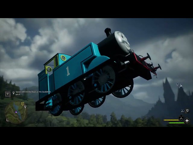 How to install Thomas the Tank Engine mod in Hogwarts Legacy