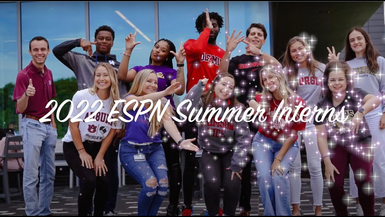 2022 ESPN Summer Interns: Recap
