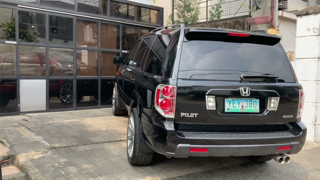2007 Honda Pilot muffler delete