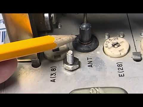 Collins 75S-3 receiver. Used graphite from a pencil to coat slug with lubrication. Works great now.