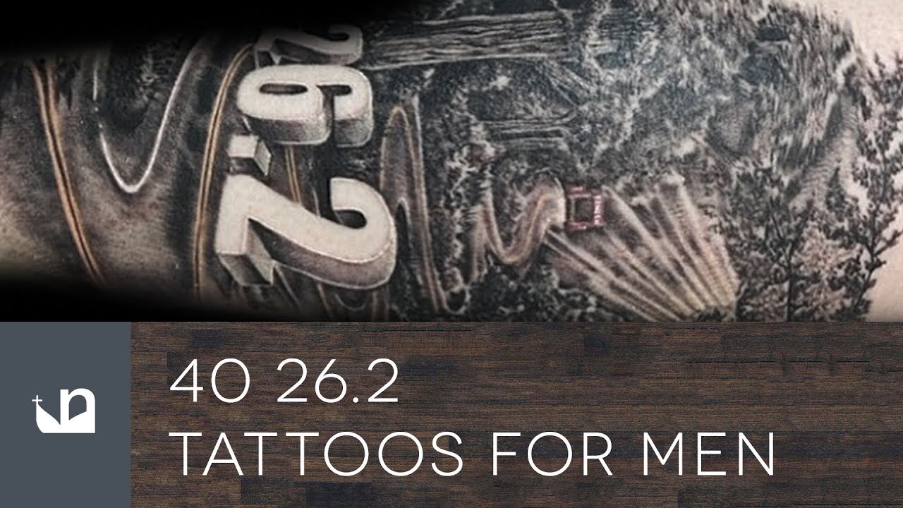 40 26.2 Tattoos for Men