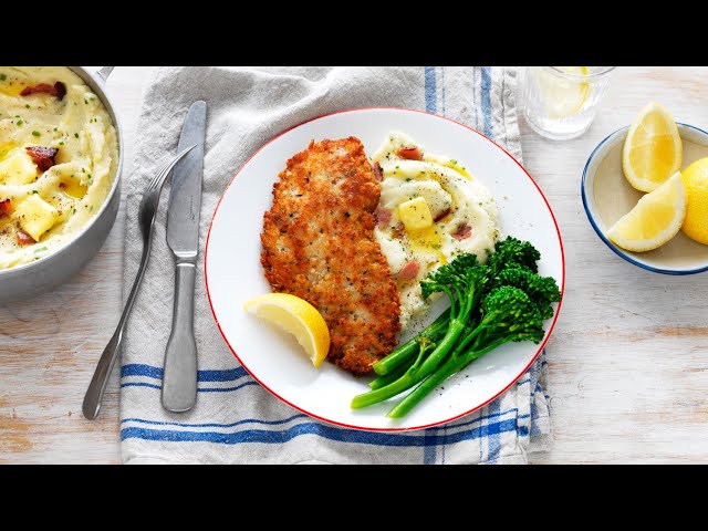 Cheese, Bacon and Chive Butter Mash Recipe | myfoodbook