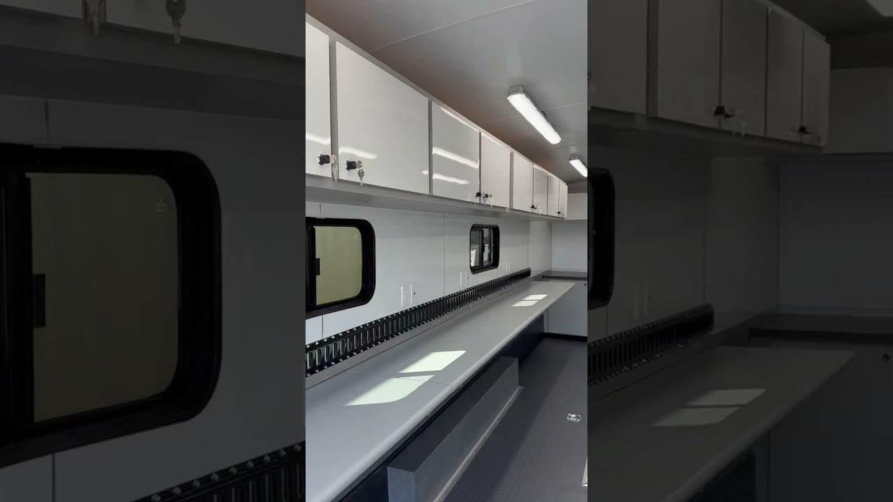 See How This Trailer Transforms into a Fully Equipped Command Center!