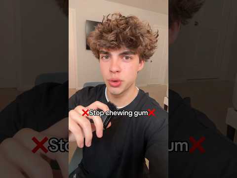 Why chewing gum could make you ugly 😱