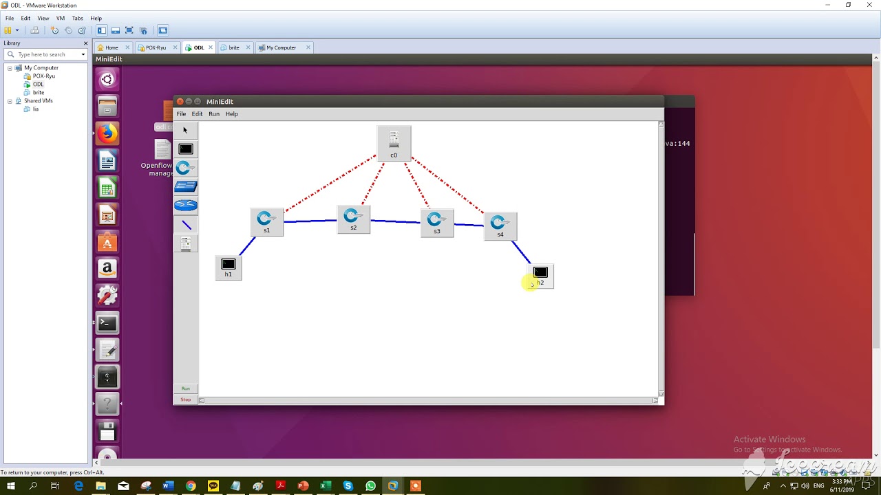 creating custom topology as a python code