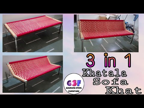 3x6 Feet Folding Bed - 3in1 Khatlo, Sofa, Khat Manufacturer from Rajkot
