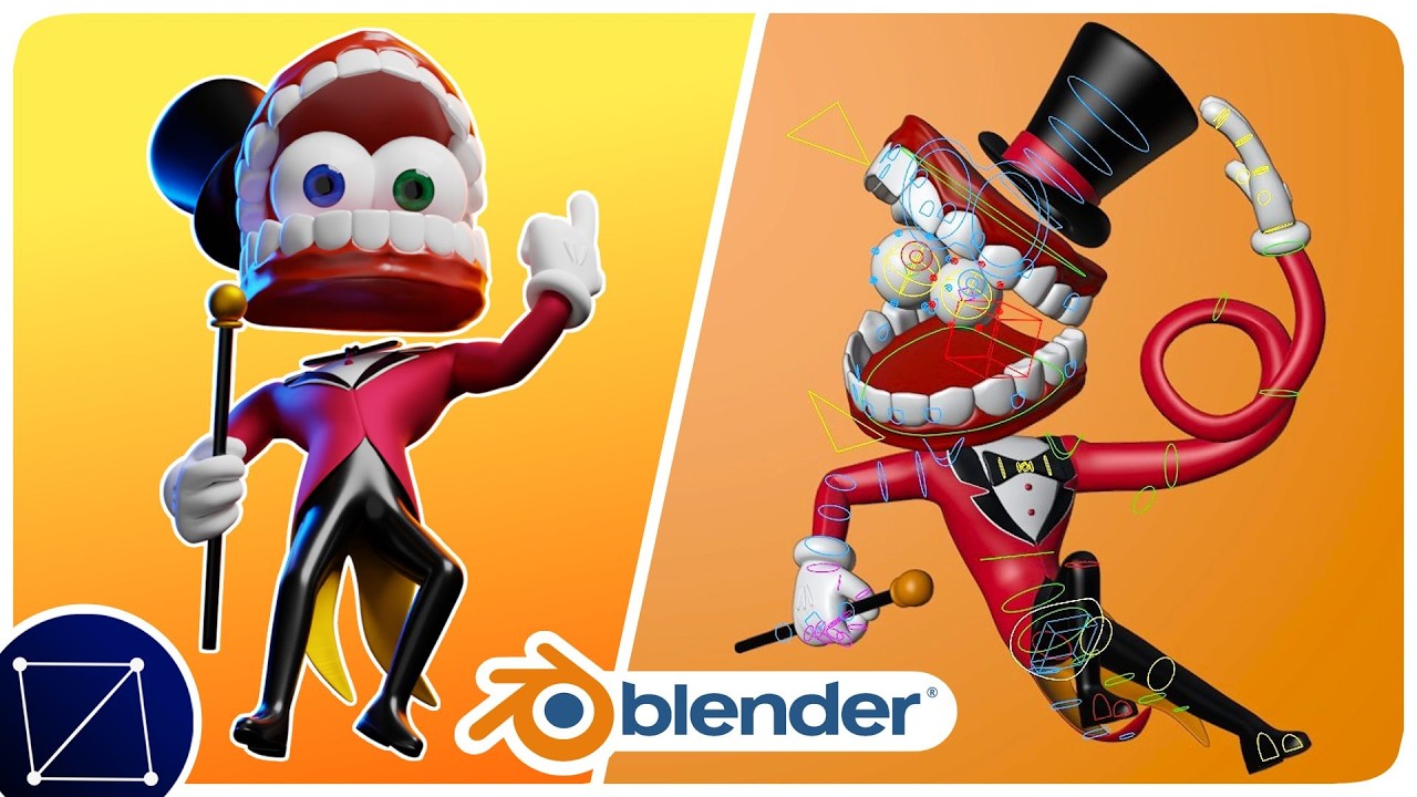 CAINE Rig SHOWCASE - MAKE your OWN TADC ANIMATIONS