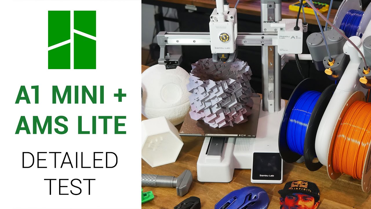 Bambu Lab A1 Mini + AMS Lite: The ideal beginner 3D printer?