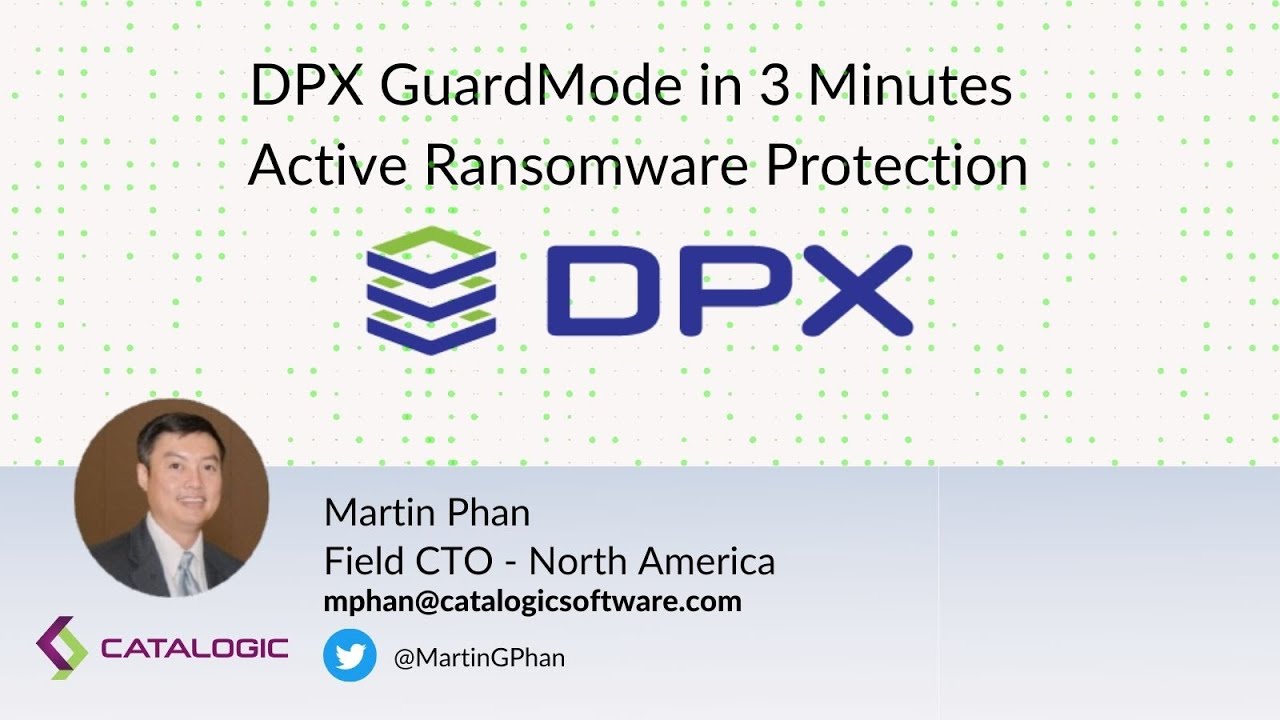 Ransomware Protection for Backups | Catalogic