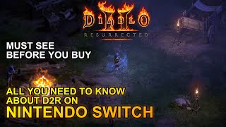 D2R on Nintendo Switch | what is the difference | crossplay cross progression | Diablo 2 Resurrected