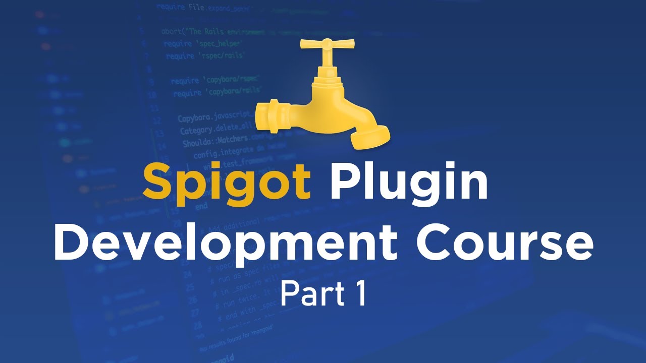 Spigot Plugin Development: Setup & First Plugin (#1)