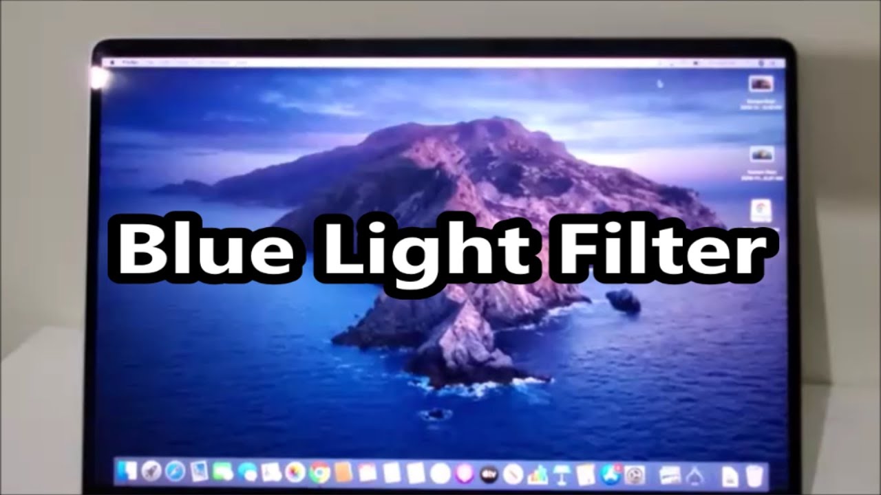 MacBook How To Turn On Blue Light Filter and KEEP On (Night Shift)