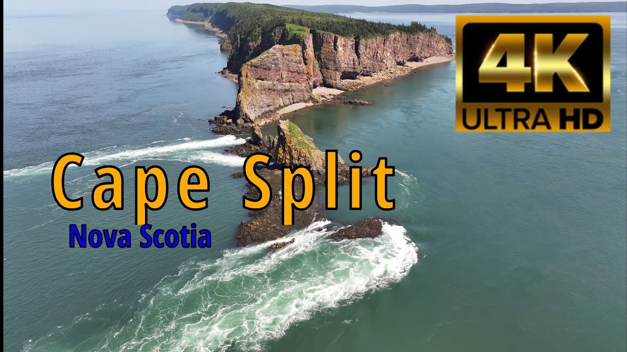 Cape Split Nova Scotia in 4kHD....